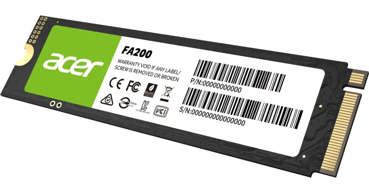 Acer FA200 im Test: 1,4 sehr gut | Viel Kapazität für wenig Geld, aber ...