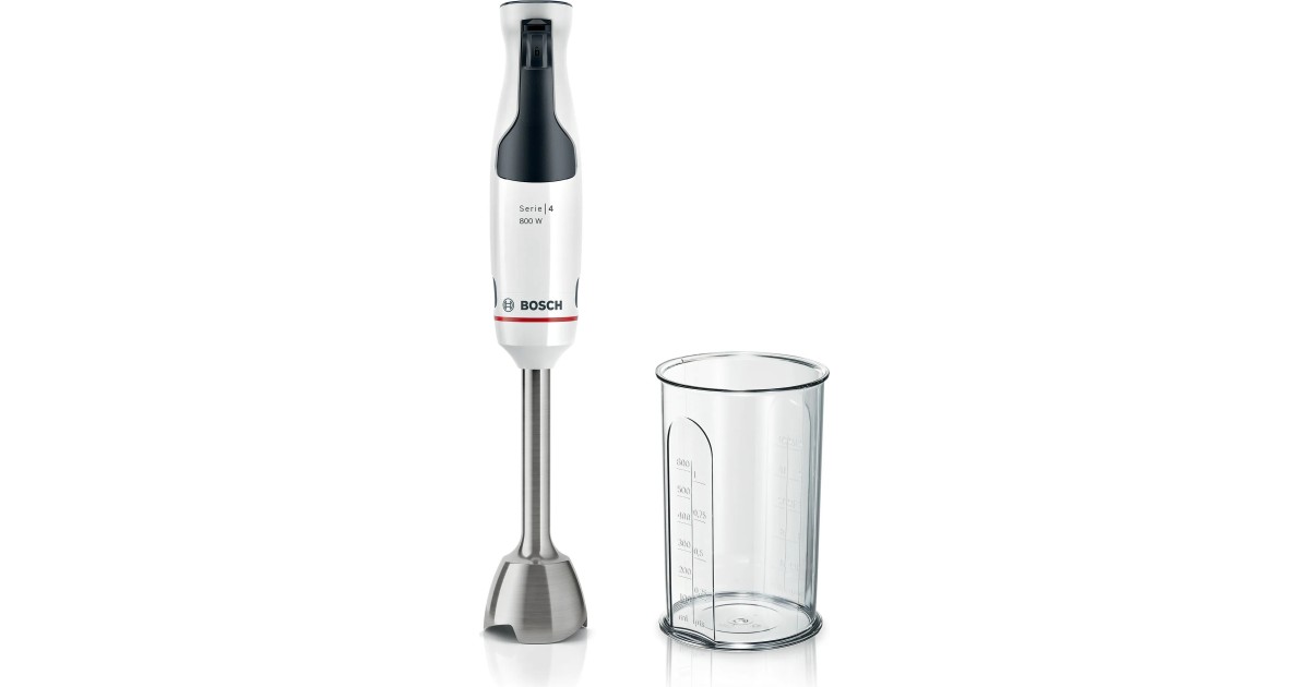 Bosch ErgoMaster Serie 4 MSM4W410 | Ergonomischer Stabmixer mit Keramik ...