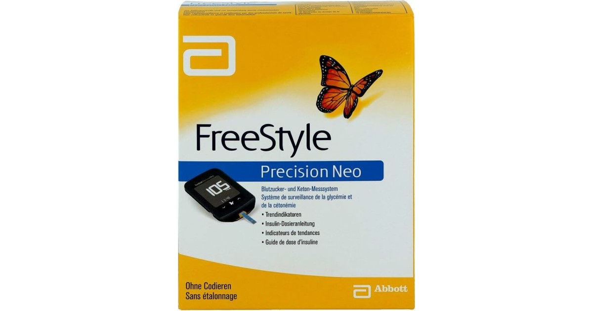 Abbott Freestyle Precision Neo (mg/dl) im Test: 2,3 gut | Für das ...