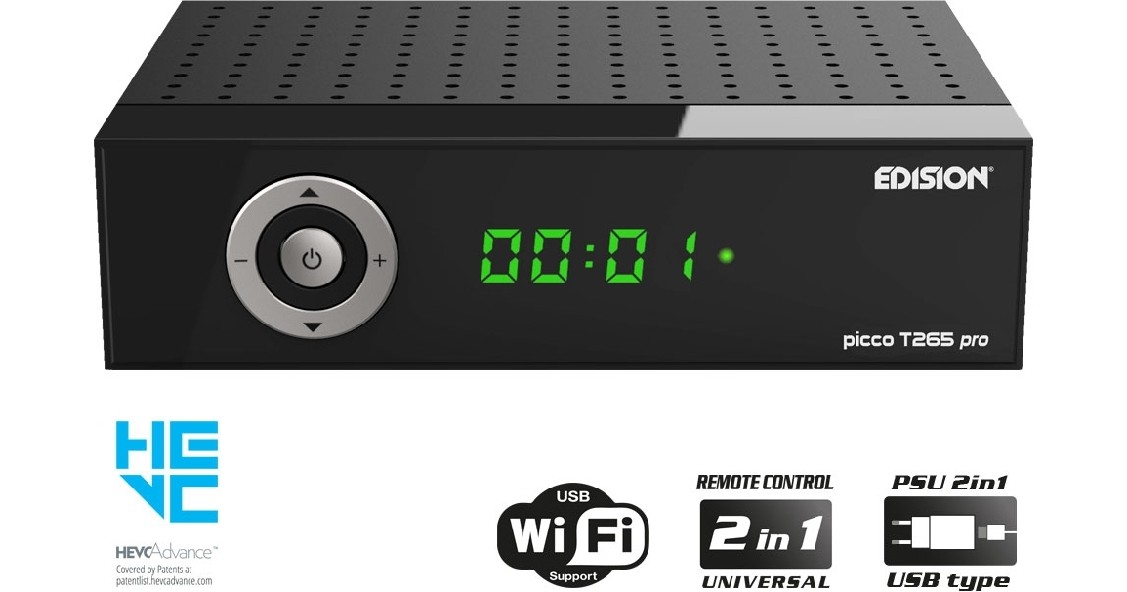 Edision Picco T265 pro: 2,0 gut | Durchdachter Receiver als sinnvolle ...