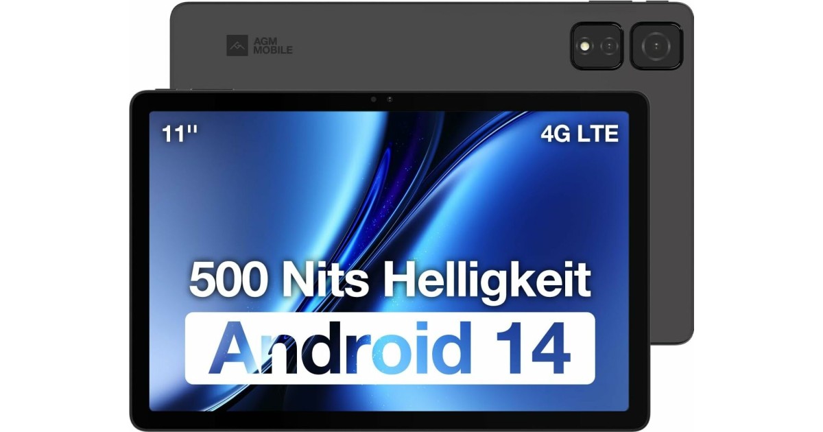 AGM Mobile Pad T2 im Test: 1,8 gut