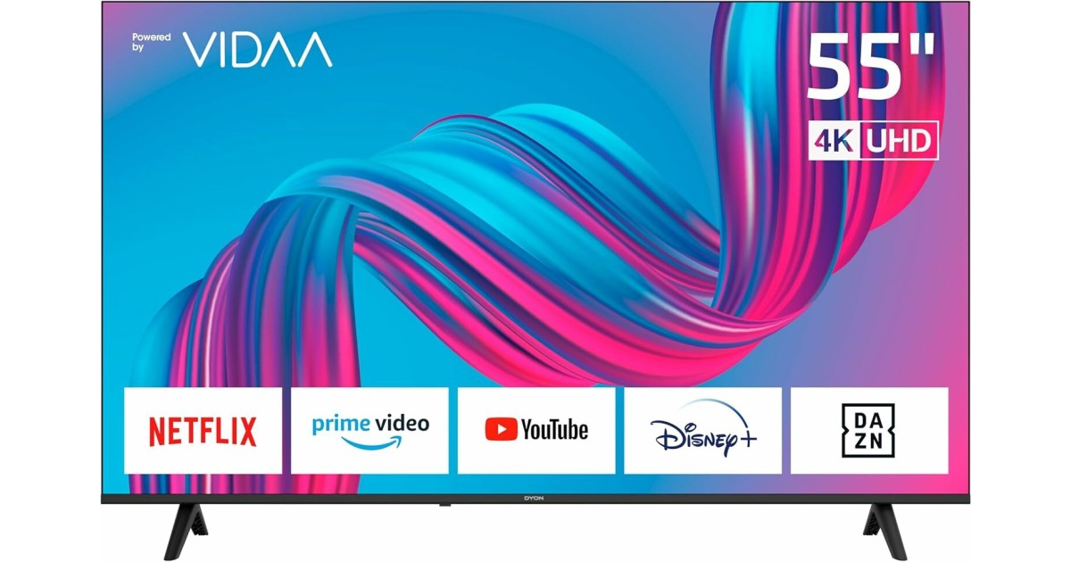 Dyon Movie Smart 55 VX: 1,7 gut | Toller Preis, aber „Geht so“-Bild