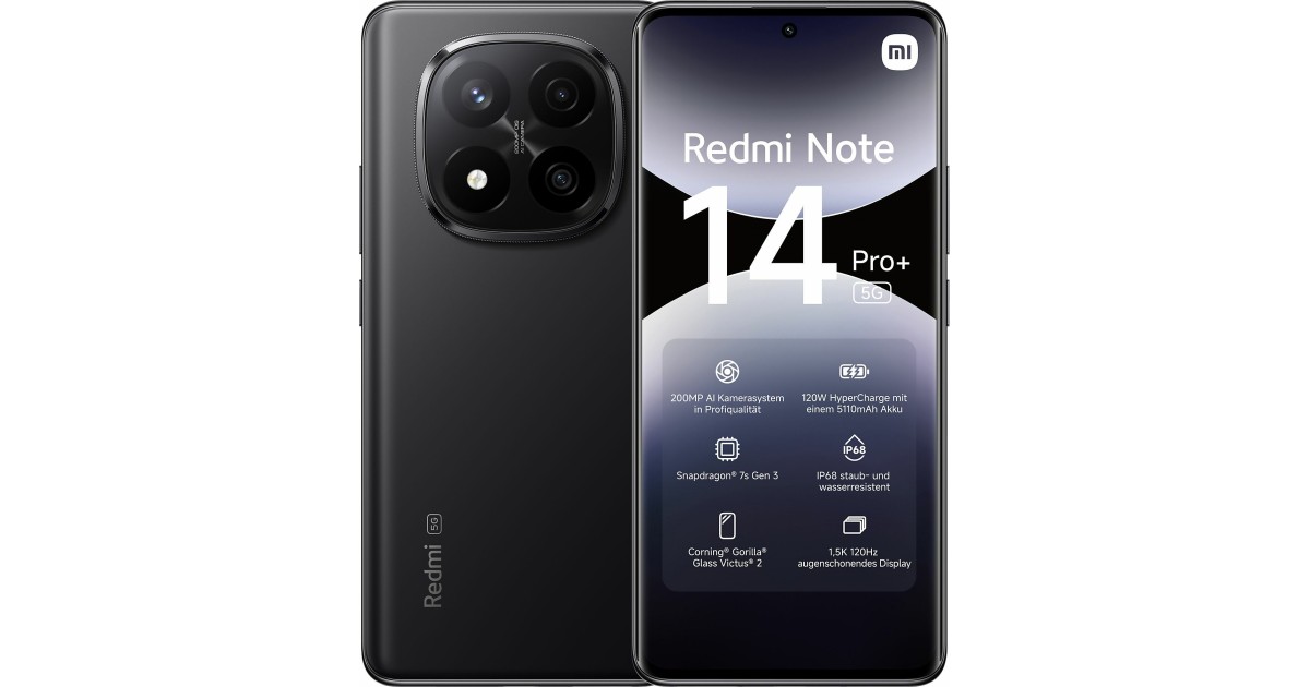 Xiaomi Redmi Note 14 Pro+ im Test: 1,7 gut