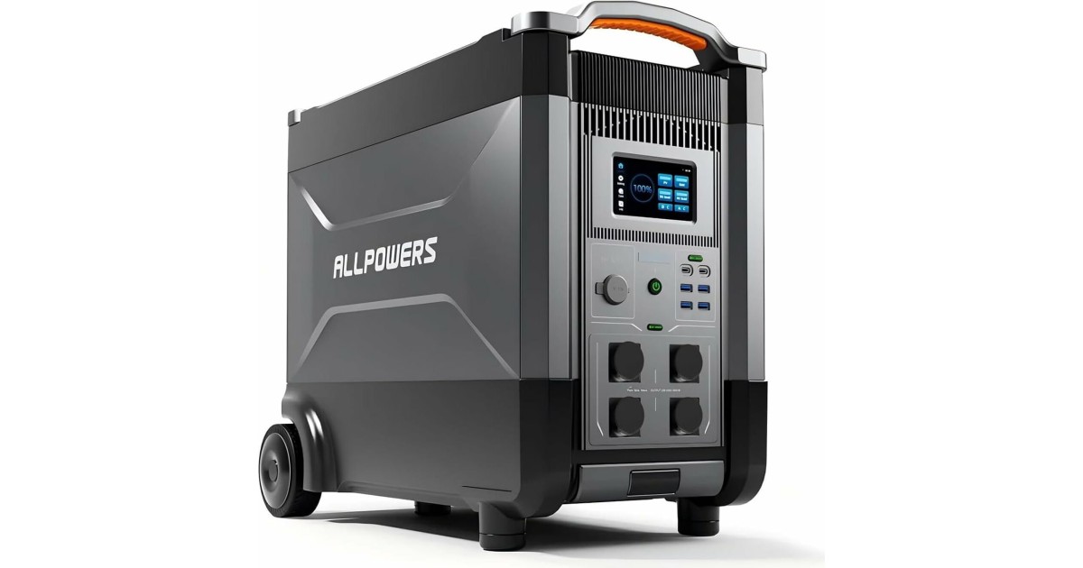ALLPOWERS R4000 | Hohes Speichervermögen, aber auch hohes Gewicht