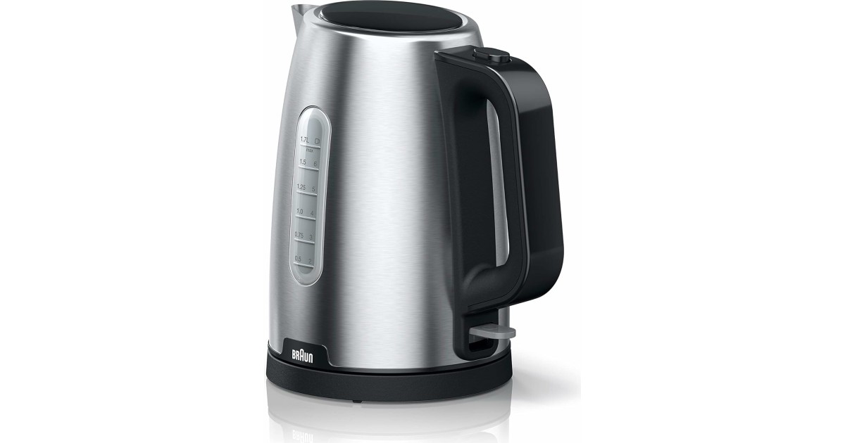 Braun PurShine WK 1500 im Test: 2,1 gut | Wasserkocher in wertigem ...