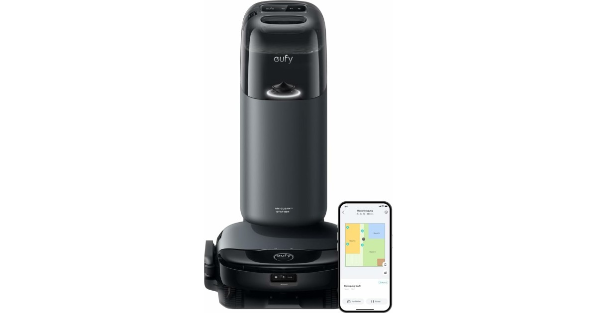 Eufy S1 im Test: 2,0 gut | Wischt mit desinfiziertem Wasser