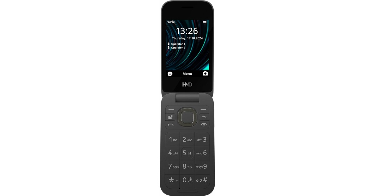 HMD 2660 Flip | Klappbares und einfach bedienbares Handy mit ...