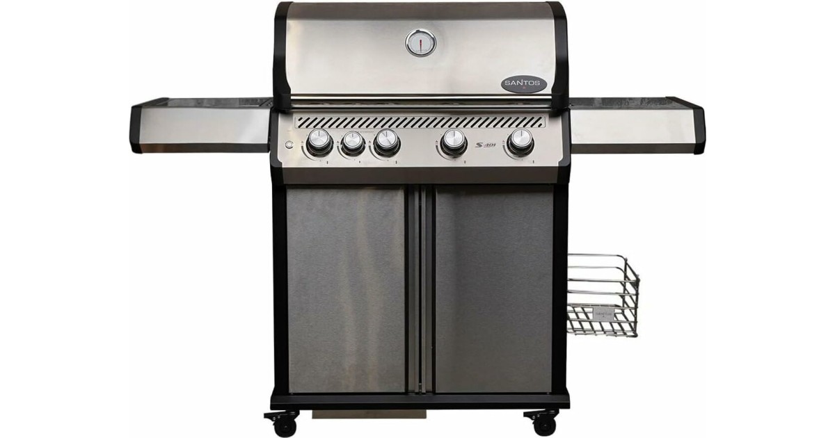 Santos Grills S-401 Pro | Stabil, hochwertig und praktisch ausgestattet