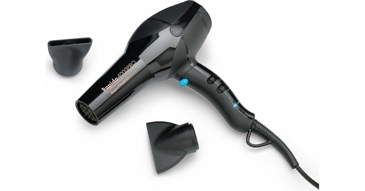 Diva Pro Styling Rapida 4000 Pro: 1,8 gut | Leicht-Föhn mit Power-Boost