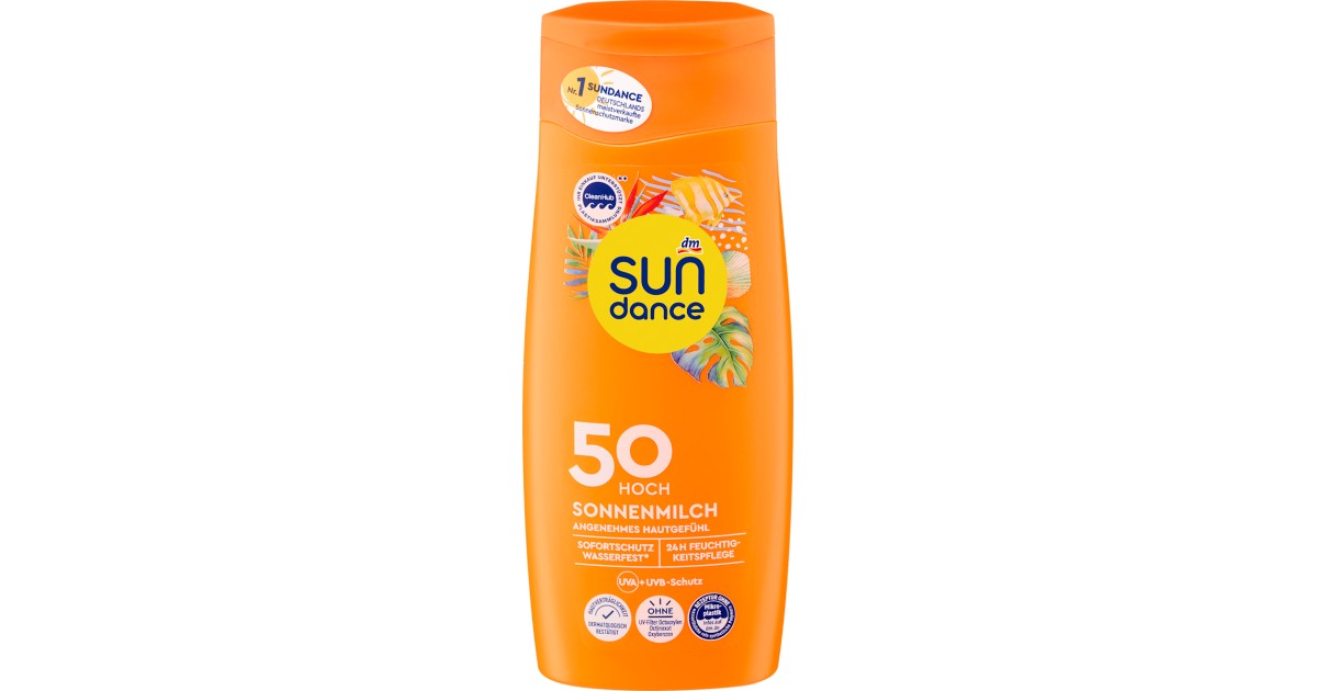 dm / Sun Dance Sonnenschutzmittel Test: Günstig & überzeugend