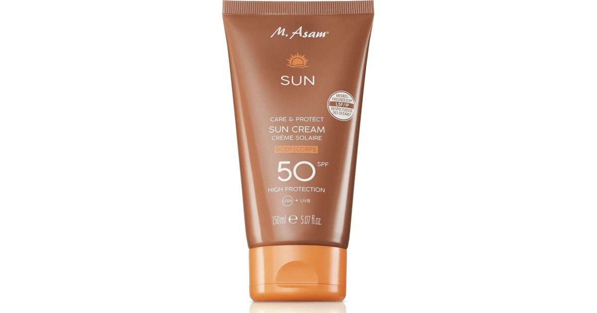 Asam Sun Care & Protect Sun Cream Body, SPF 50 im Test: 2,7 | Green ...
