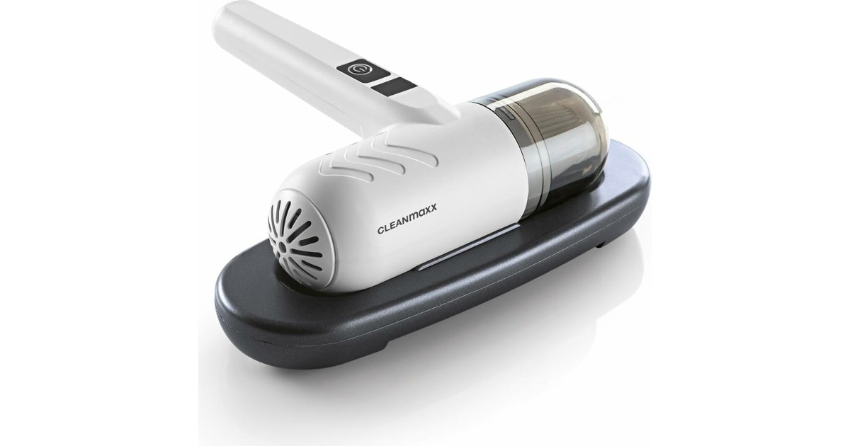 Clean Maxx Milbensauger Akku Kompakt | Kompakter und kabelloser ...