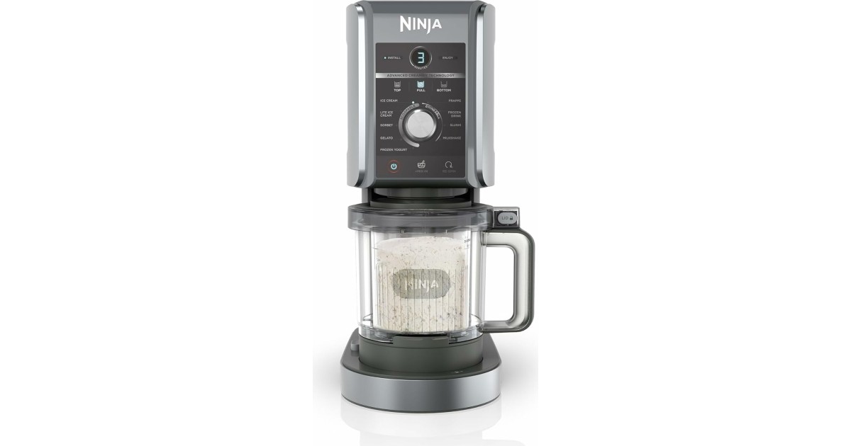 Ninja Creami Deluxe 10-in-1 Eismaschine NC502EU: 1,4 sehr gut | Unsere ...