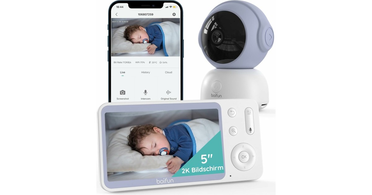 Boifun Babyphone 2TM: 1,7 gut | Sicherheitsgarant für Ihr Baby