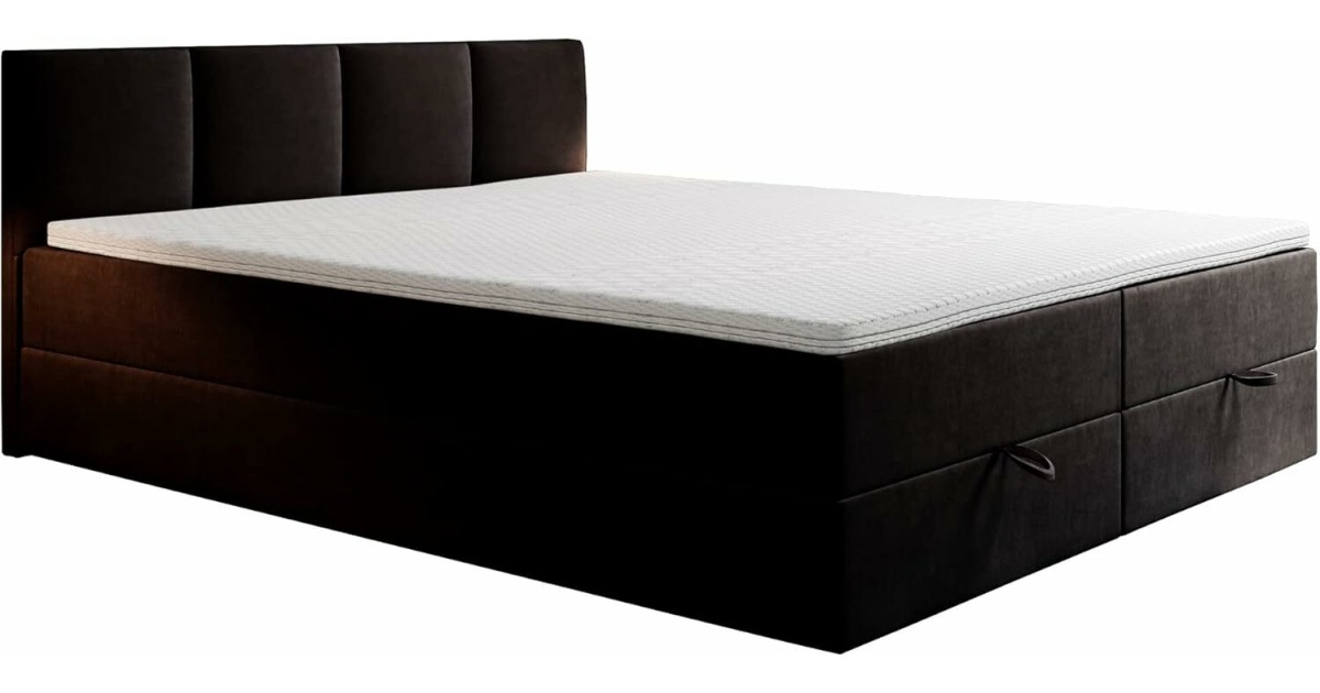 Trada Royal Boxspringbett | Komfort trifft auf praktischen Stauraum