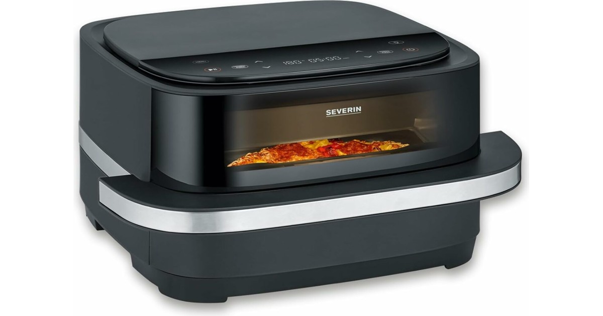 Severin S-Fry Pizza & More: 1,7 gut | Vielseitig, schnell und gesund ...