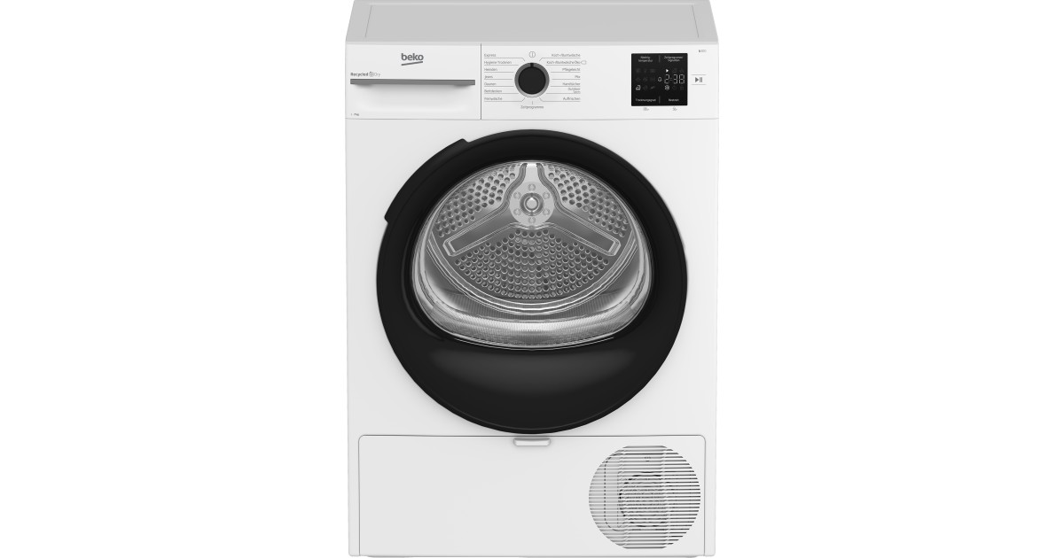 Beko BM3T37249W | Energieeffizienter Trockner für vielseitige Wäschepflege