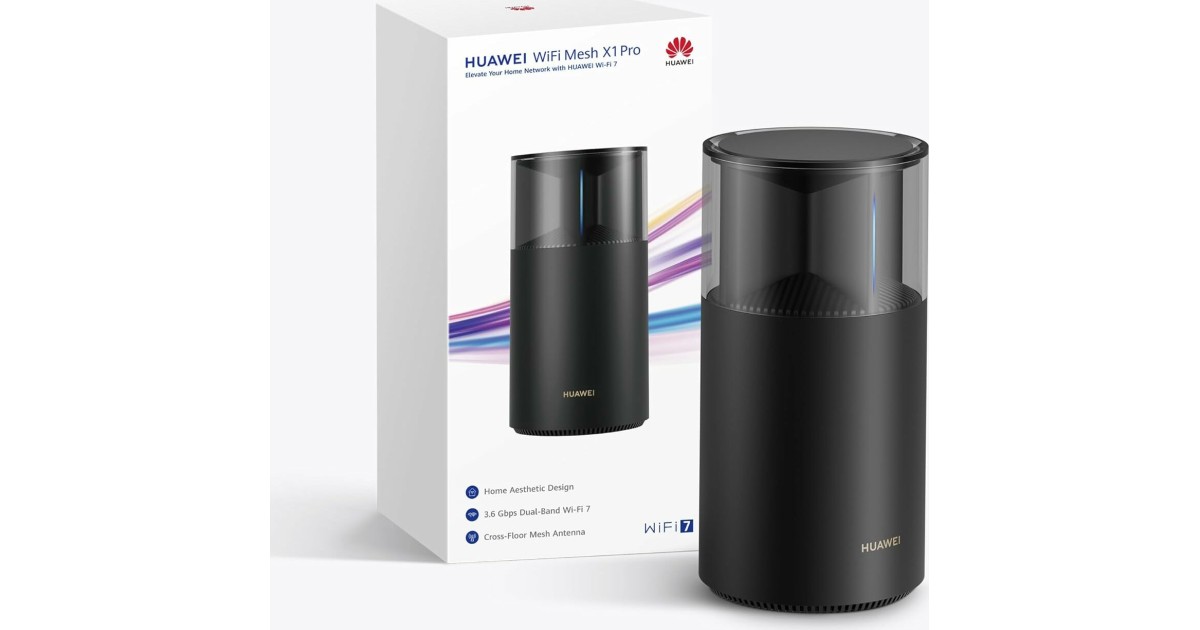 Huawei WiFi Mesh X1 Pro im Test: 2,8 | Schnelles und zuverlässiges WLAN ...