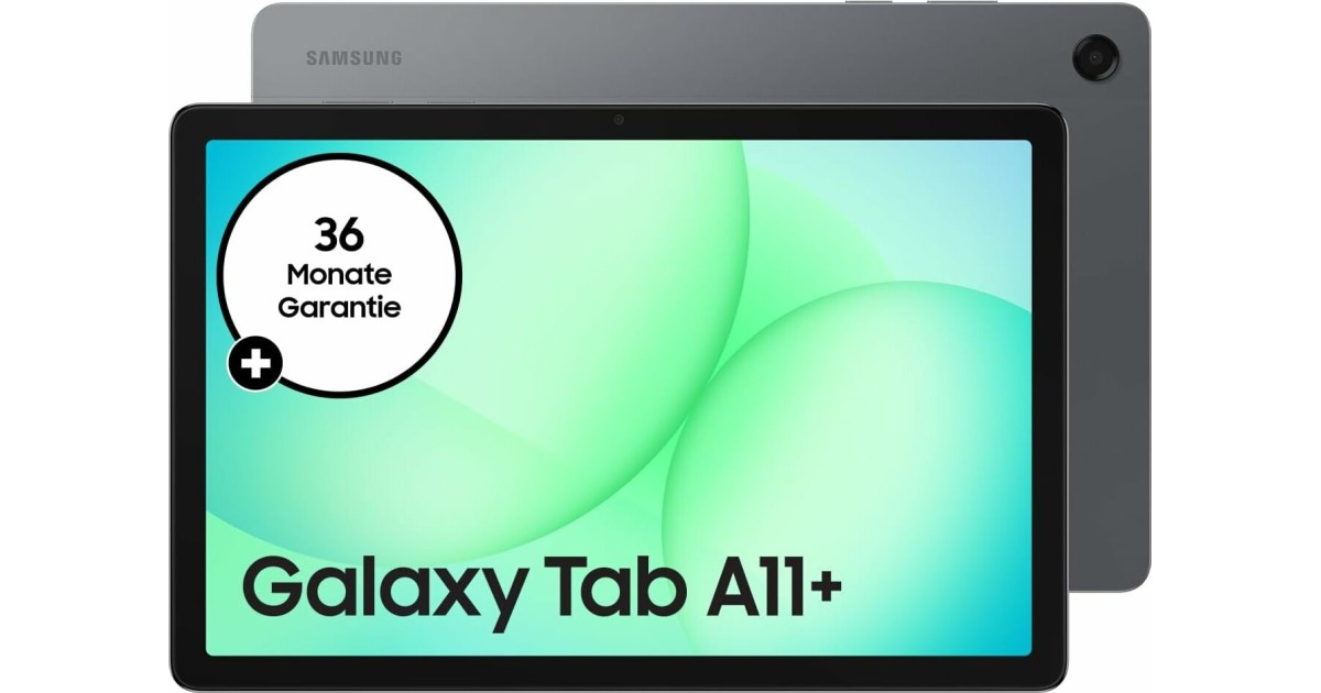 Samsung Galaxy Tab A11+ im Test 2026: 1,9 gut