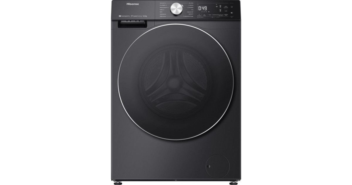 Hisense WF5S1045BB | Effiziente Waschleistung für große Haushalte