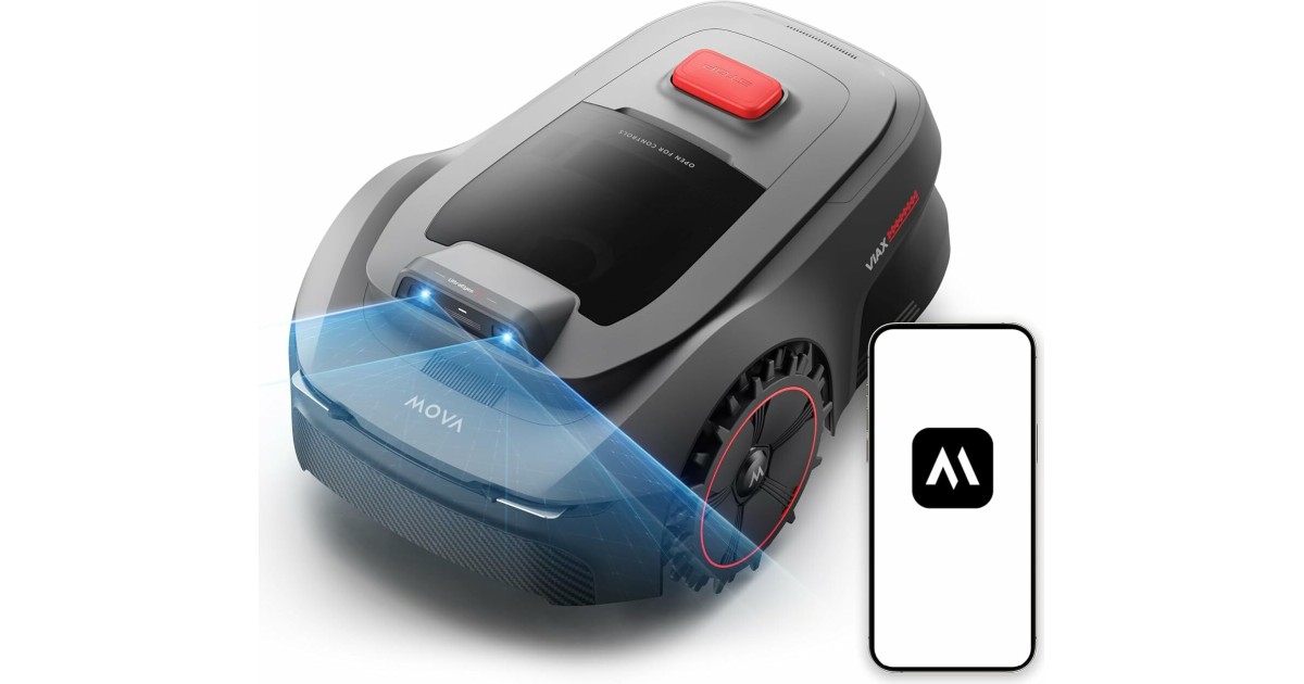Mova ViAX 250 im Test 2026: 1,6 gut | Intelligente Rasenpflege ohne ...