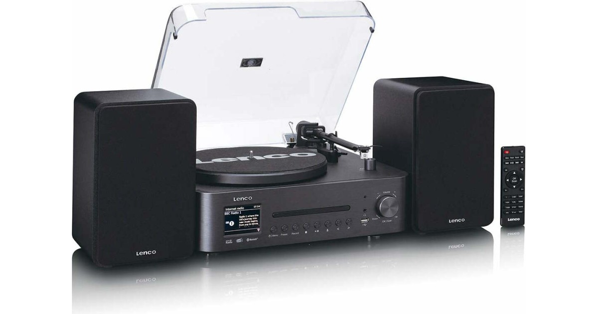 Lenco MC-760 | Vielseitiges Hi-Fi-System für Musikliebhaber