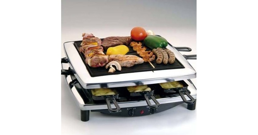 Raclette mit heißem Stein Test: perfekte Ergebnisse für Fleisch & Co.