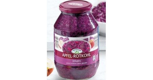 Aldi Süd / Gartenkrone Apfel-Rotkohl Delikatess im Test: 2,7