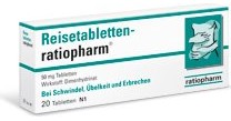 Ratiopharm Reisetabletten-ratiopharm im Test: 1,4 sehr gut