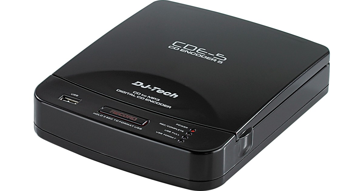 DJ-Tech Professional CD Encoder 5 | Rippt Audio-CDs mit 128 kbps