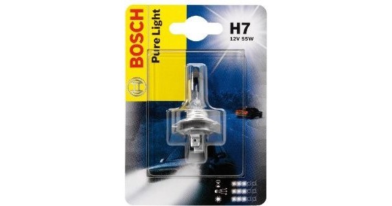 Bosch Pure Light H7 im Test: 1,9 gut | Standardbirne zwischen Osram und ...