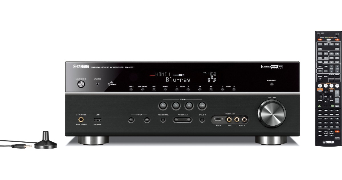 Yamaha RX-V671 im Test: 2,2 gut | Netzwerkfähig