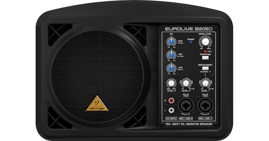 Behringer Eurolive B205D im Test: 1,3 sehr gut
