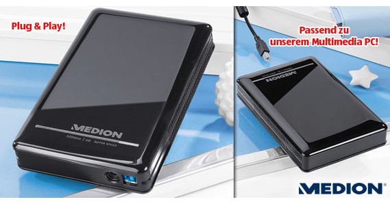 Medion P83790 HDDrive2go super speed | Aldi-Süd bietet sie an