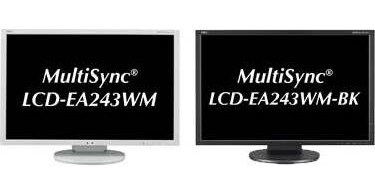 NEC MultiSync EA243WM | Energiesparer mit 16:10-Seitenverhältnis