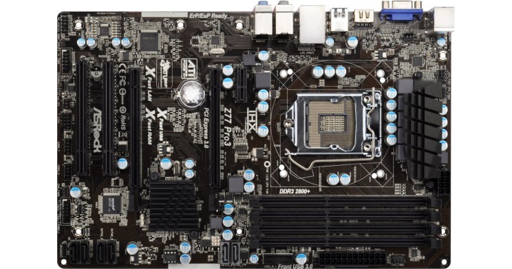 ASRock Z77 Pro3 im Test: 2,1 gut | Budgetfreundliches Z77-Mainboard
