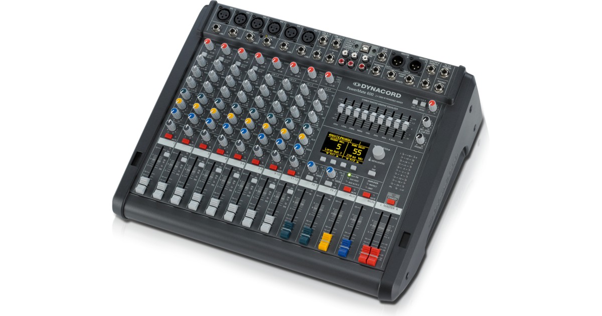 Dynacord PowerMate 600-3 im Test: 1,0 sehr gut