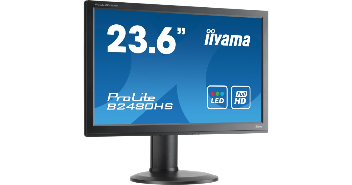 Iiyama ProLite B2480HS | Höhenverstellbarer Allrounder für wenig Geld