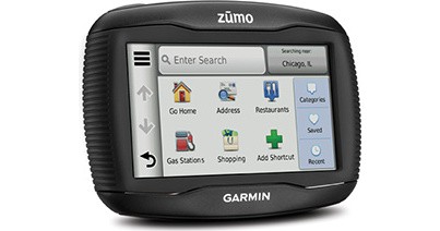 Garmin zumo 350LM im Test: 2,2 gut