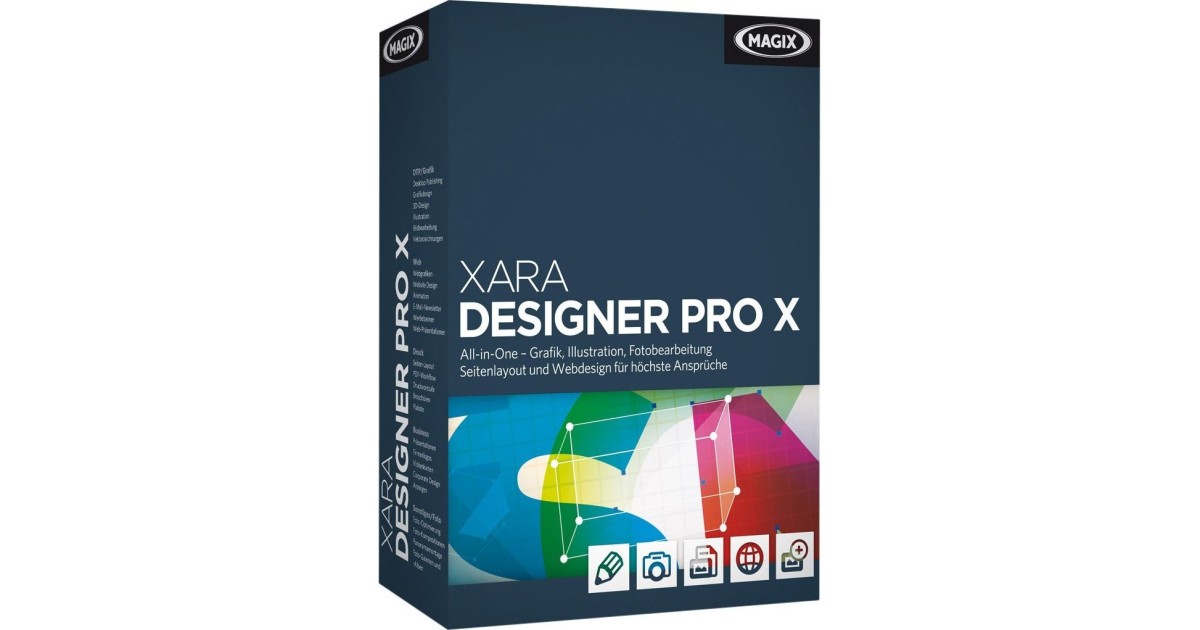 Xara Designer Pro X im Test: 1,5 sehr gut