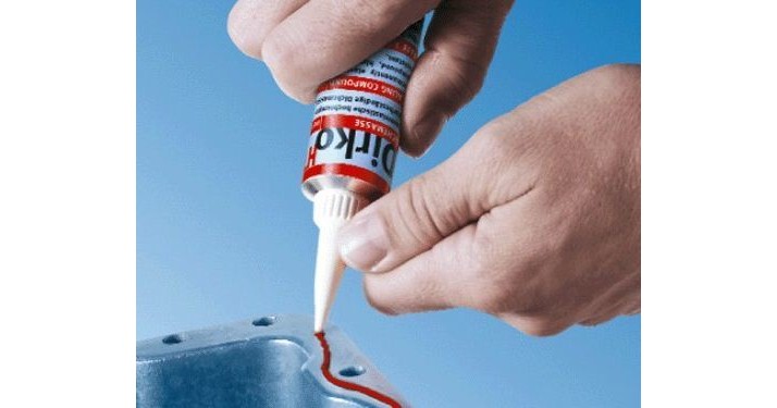 Elring Dirko HT rot Dichtmasse: 1,4 sehr gut | Lässt auch bei hohen ...