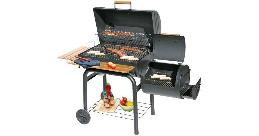 BBQ-Scout Grill'n'Smoke Smoking Classic | Für echtes Holz-BBQ geeignet