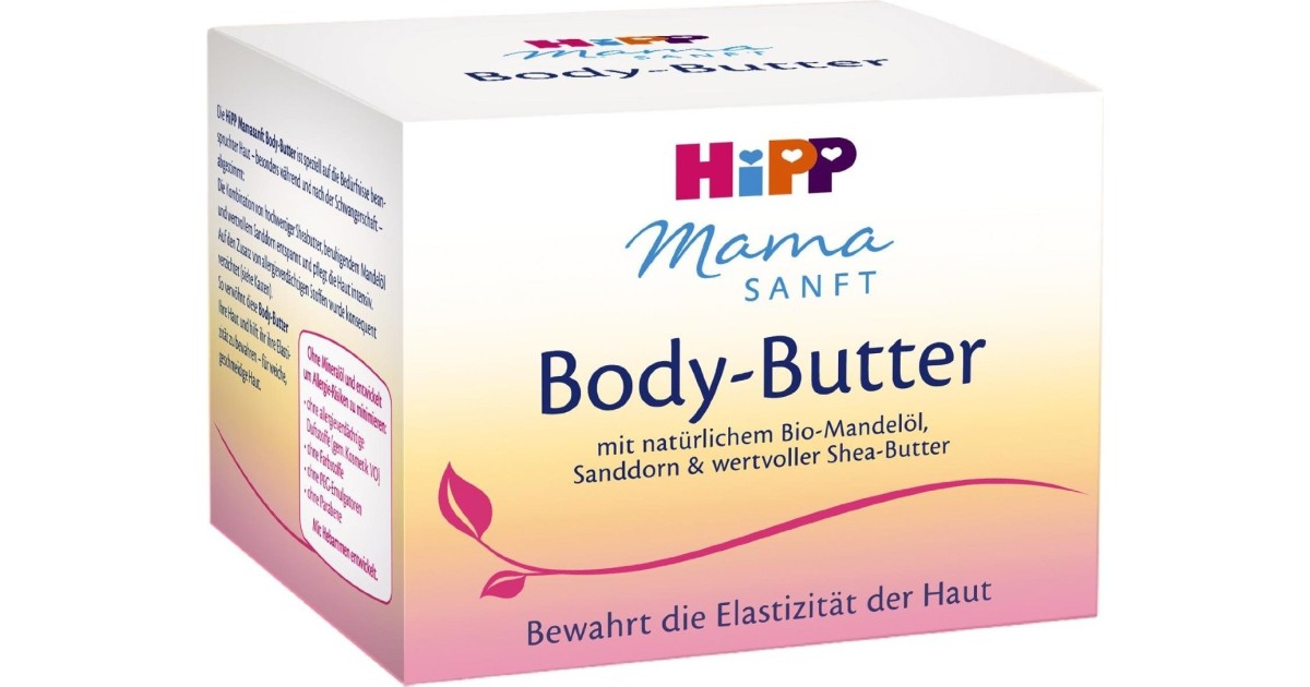 HiPP Mama Sanft Body-Butter im Test: 1,6 gut
