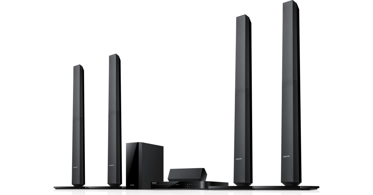 Samsung HT-F5550: 1,8 gut | Vier Standsäulen