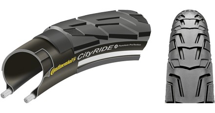 Continental City Ride II (Drahtreifen) im Test: 1,6 gut