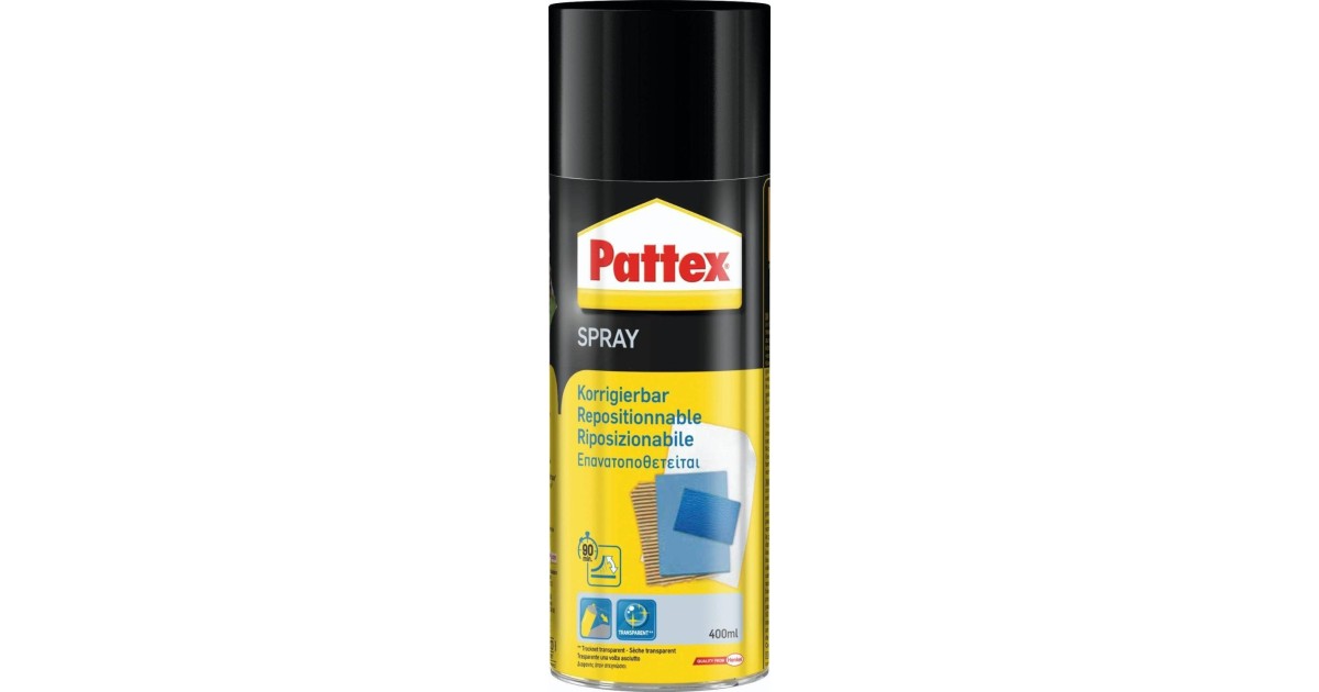 Pattex Power Spray, korrigierbar im Test: 3,4