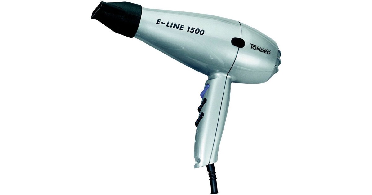 Tondeo E-Line 1500: 1,8 gut | Langlebiger Föhn mit AC-Motorisierung
