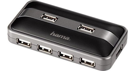 Hama USB 2.0 Hub 1:7 im Test: 2,1 gut