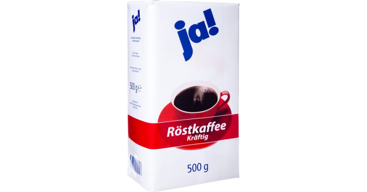 Rewe / Ja! Röstkaffee kräftig im Test