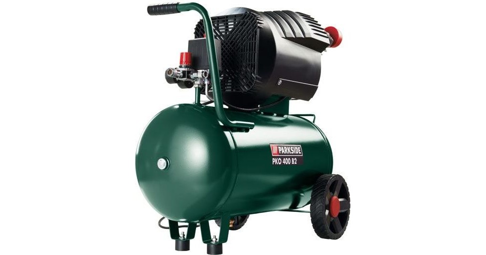 Lidl / Parkside Kompressor PKO 400 B2 | Druckluftspender für ...